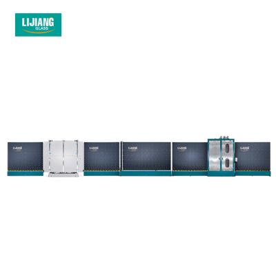 China Double Glazing Insulating Glass Flat Press Production Line Full Automatic for sale