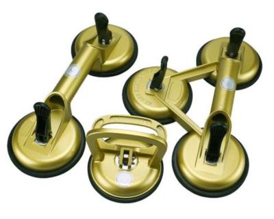 China Aluminium Alloy Vacuum 90KG 123MM Glass Lifter Suction Cup for sale