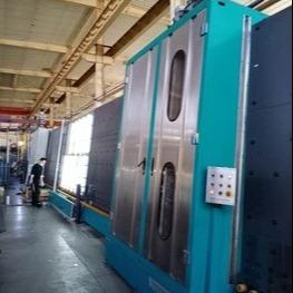 China PLC Control 25mm 2650mm Flat Glass Washing Machine for sale