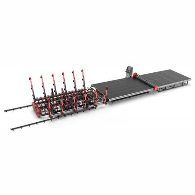 China ALL IN ONE Automatic 0.2mm/m 22mm CNC Insulated Glass Cutting Machine for sale