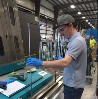 China 2500*3500 Insulating Glass Production Line With Filling Argon Gas for sale