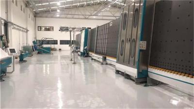 China Automatic Vertical 45m/min Insulating Glass Production Line Intelligent Hollow Glass for sale