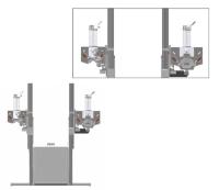 China Two Heads Automatic Desiccant Filling Machine With Large Frame Auxiliary Function for sale