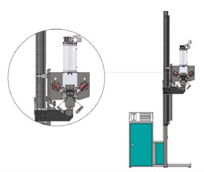 China Automatic Molecular Sieve Filling Machine For Double Glass Processing for sale