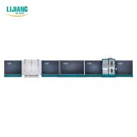 China Intelligent Insulating Glass Production Line For Super Large Plate Double Inflatable for sale
