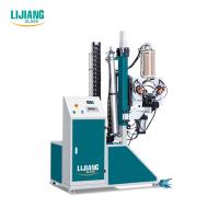 China IG Glass Vertical Type Desiccant Filling Machine Automatic Sealing High-Efficient Launch for sale