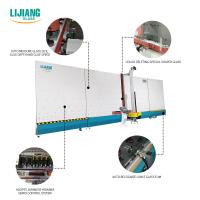 China Smart Vertical Four Axis Low-E Glass Edge Grinding Machine Remove The Film for sale