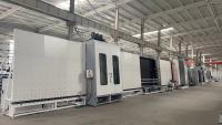 China Jumbo Size Insulating Glass Automatic Manufacturing Equipment High Speed for sale