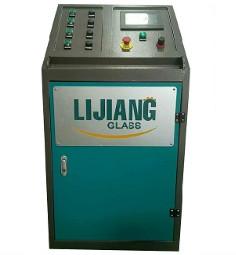 China Semi Automatic Argon Gas Filling Machine For Inflatable Hollow Glass for sale