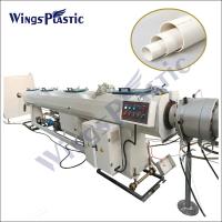 China 50-160mm High Output Plastic Pipe Extrusion Machine PVC Pipe Line for sale