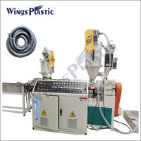 China EVA LLDPE Plastic Pipe Extruder Machine with Single Screw Extruder for Vacuum Cleaner Hose and Swimming Pool Pipe Production Line for sale