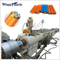 China HDPE Cable Micropipe Making Machine Tube Bundle Pipe Extrusion Production Line for sale