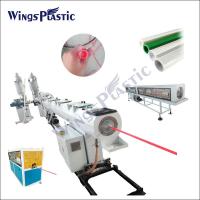 China Single Screw HDPE Pipe Extrusion Line 16-800mm Range with 30-335KW Power for Water Gas Supply Systems for sale