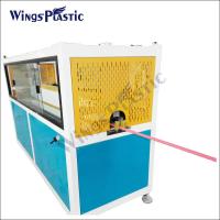 China Single Screw HDPE Pipe Extrusion Line 16-800mm Range with 30-335KW Power for Water Gas Supply Systems for sale