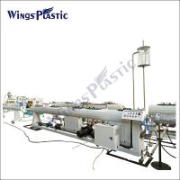 China HDPE Pipe Extrusion Line 16-800mm Range with 60-900kg Capacity PE PP PPR Plastic Manufacturing Equipment for sale