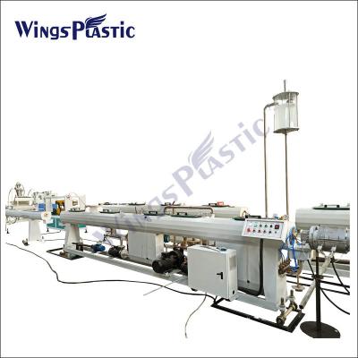 China HDPE PE Pipe Extruder Machine 16-800mm Range with 60-900kg/hr Capacity and DC335kw Power for sale
