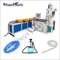 China PE PP Single Wall Corrugated Pipe Extrusion Machine 10-15m/min Production Speed for sale