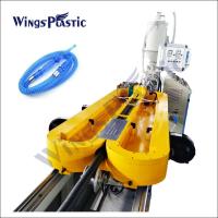 China PE PP Single Wall Corrugated Pipe Extrusion Machine 10-15m/min Production Speed for sale