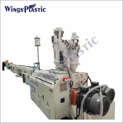 China 220kg/H HDPE Pipe Extruder Machine with 16-800mm Pipe Range and DC75-335kw Power Options for sale