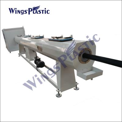 China HDPE Plastic Pipe Extrusion Line with 45-150mm Screw Diameter and 60-1350kg/h Output Capacity for sale