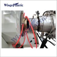 China Microduct PE Silicon Core Pipe Extrusion Line for 16-630mm HDPE LDPE PP-R Pipe Production for sale