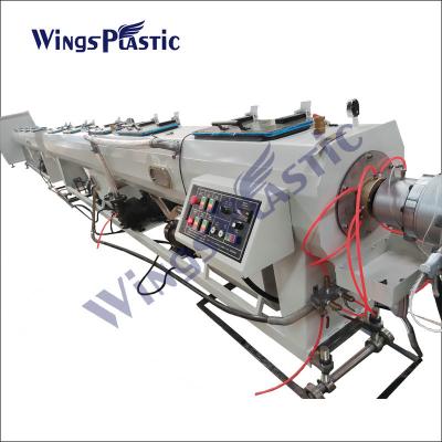 China 90/33 HDPE Pipe Extruder Machine 110mm-315mm Diameter with 540kg/h Output and 238kW Power for sale
