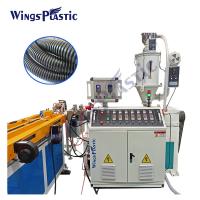 China Nylon PE PVC PP Pipe Extrusion Machine with 10-20m/min Speed and 15-18.5KW Power for Automatic Threading Tube Production for sale