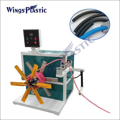 China Electric PE Pipe Production Line for HDPE LDPE PP Corrugated Pipe with 12-20 m/min Speed and 72-200mm Diameter Range for sale