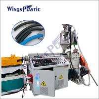 China 10-50mm PE Corrugated Pipe Production Line with 30m/min Speed for PP PVC Flexible Hose Manufacturing for sale