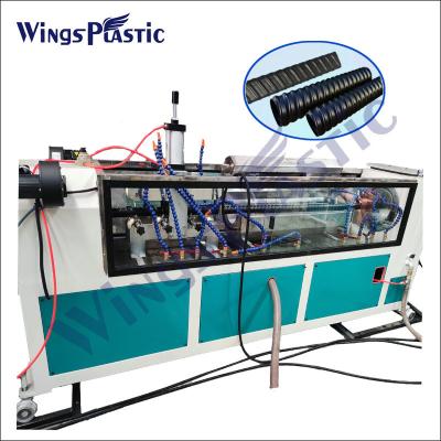 China Prestressed PE Corrugated Pipe Production Line with 50-250mm Diameter Range and 60-250kg/h Output Capacity for sale