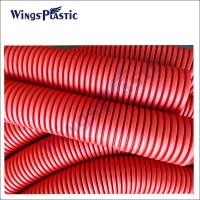 China HDPE DWC Double Wall Corrugated Pipe Extruder Machine 40-160mm Production Line with 120-250kg/h Output for sale