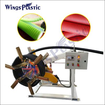China Double Wall Corrugated Pipe Forming Machine for PE PVC Production with SJ65/132 Extruder and Complete Line Configuration for sale