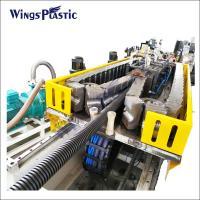 China Double Wall Corrugated Pipe Forming Machine for PE PVC Production with SJ65/132 Extruder and Complete Line Configuration for sale