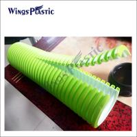 China PE PVC Double Wall Corrugated Pipe Machine 32-110mm Diameter 200kg/h Capacity for sale