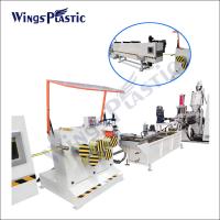 China 6-20mm PP Strap Production Line Automatic Plastic Belt Making Machine with 30:1 Screw Ratio and 100-250kg/h Output for sale