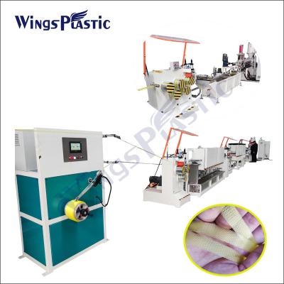 China PP Strapping Band Extrusion Line with 65-90mm Screw Diameter and 100-250kg/h Output Capacity for Packaging Belt Production for sale