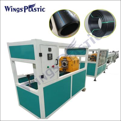 China Automatic HDPE PE PVC PPR Pipe Extrusion Machine Line with PLC Control for Large Diameter Production for sale