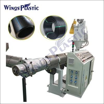 China HDPE PE Pipe Extrusion Line with 16-800mm Pipe Range and 60-900kg Capacity for Water and Conduit Pipes for sale