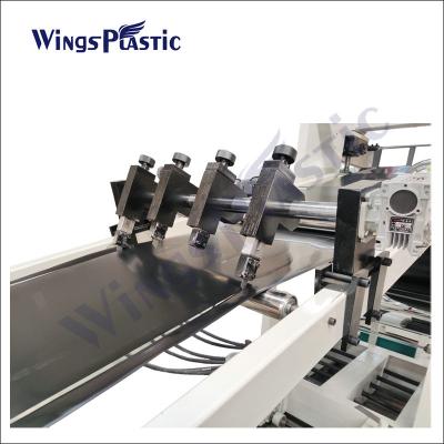 China HIPS Plastic Sheet Extruder Machine for PE PP Production with 200-600kg/h Capacity and 0.2-2mm Thickness Range for sale