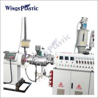 China PLC Controlled PPR Pipe Production Line with 200kg/h Capacity for 20-110mm Diameter HDPE Plastic Pipes for sale
