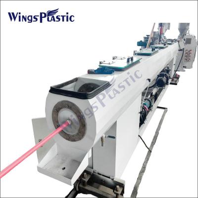 China PLC Controlled PPR Pipe Production Line with 200kg/h Capacity for 20-110mm Diameter HDPE Plastic Pipes for sale