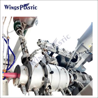 China 20-110mm PPR Pipe Production Line with 200kg/h Capacity and 55kw Motor for Drinking Water Systems for sale