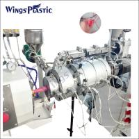 China PPR Pipe Extrusion Machine 16-800mm Diameter Range with 1000kg/h Production Capacity for PE PP PPR Plastic Pipes for sale