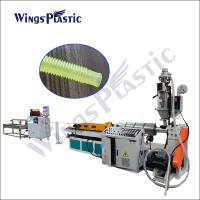 China Fully Automatic PE PP PVC Nylon Corrugated Pipe Extrusion Line Making Machinery for sale