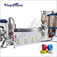 China PET PP Packing Belt Strap Extrusion Line with 100% Recycled Material Processing for Various Specifications for sale
