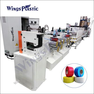 China Single Screw Extruder Machine for PP PET Packing Strap Production with 20-30% Energy Saving and Dual Output for sale