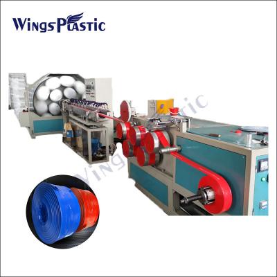 China High Pressure PVC Lay Flat Hose Making Machine 65mm Polyester Yarn Reinforced for Agriculture Irrigation for sale