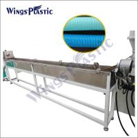 China Customized Flexible Swimming Pool Vacuum Cleaner Hose Pipe Extruder Making Machine for sale