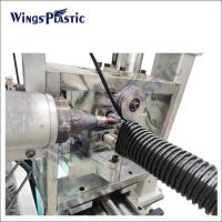 China PVC PP PE EVA Soft Spiral Hose Extrusion Machine 50mm 100mm Vacuum Cleaner Pipe Production Line for sale