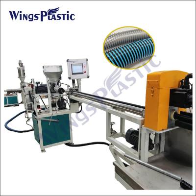 China High Speed PVC EVA Hose Extrusion Line 120mm Vacuum Cleaner Pipe Machine for sale